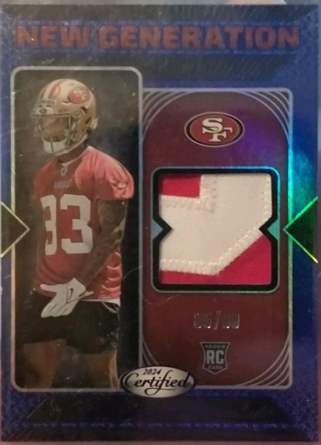 Jacob Cowing [Blue] #NGS-JCG Prices | 2024 Panini Certified New ...