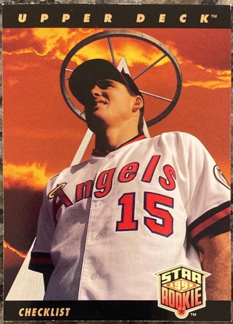 Star Rookie Checklist [Tim Salmon] #1 Prices | 1993 Upper Deck ...