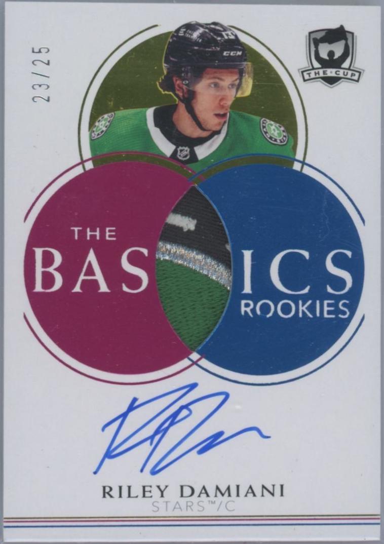 Riley Damiani [Patch] #TB-RD Prices | 2021 Upper Deck The Cup The ...