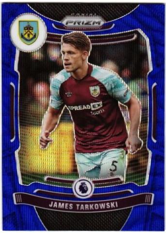 James Tarkowski [Blue Wave Prizm] #62 Prices | 2021 Panini Prizm ...