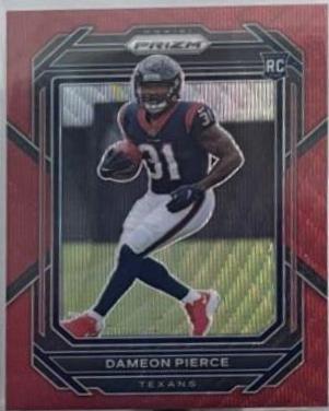 Dameon Pierce [Red Wave] #322 Prices | 2022 Panini Prizm | Football Cards