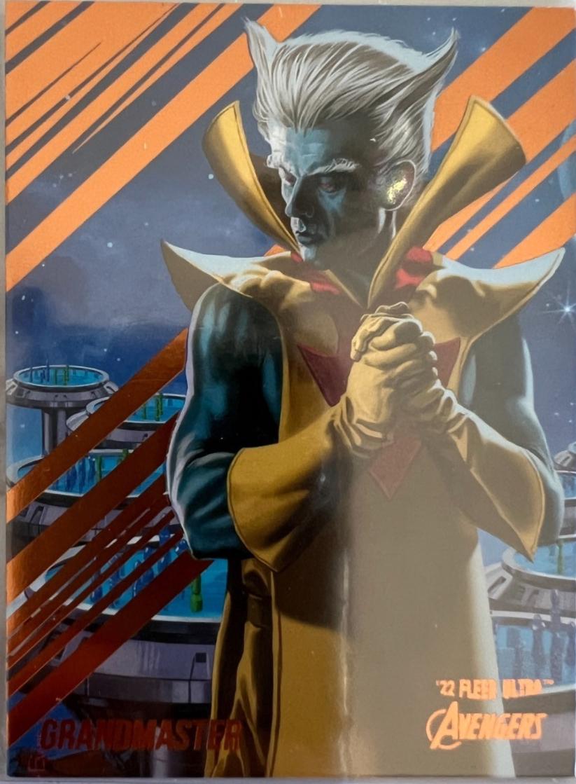 Grandmaster [Orange Foil] #24 Prices | Marvel 2022 Ultra Avengers ...