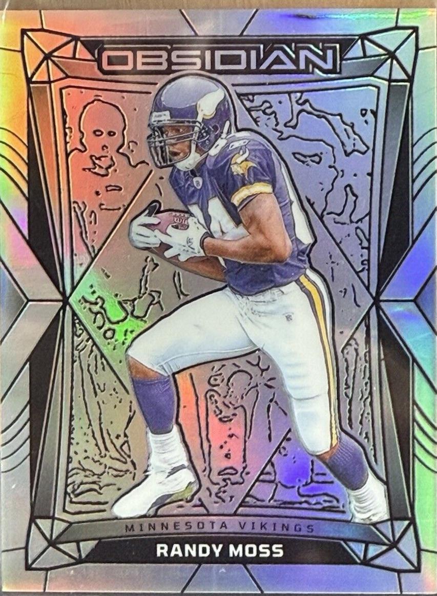 Randy Moss [Silver] #130 Prices | 2024 Panini Obsidian | Football Cards