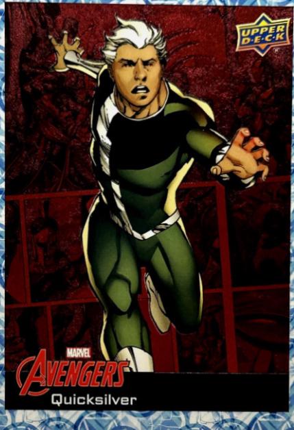 Quicksilver [Red] #13 Prices | Marvel 2024 Upper Deck Avengers | Marvel ...
