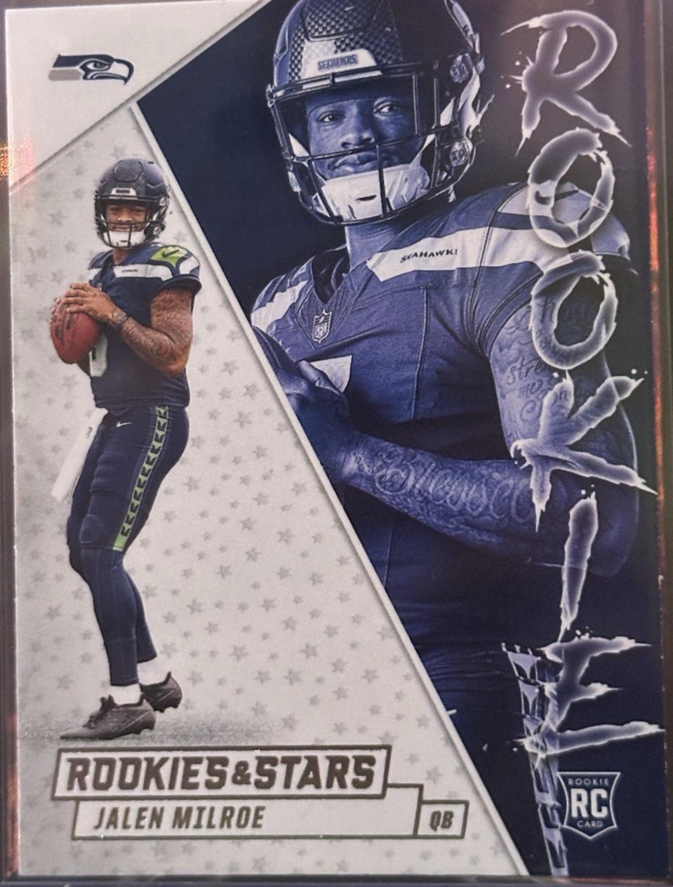 Jalen Milroe #8 Prices | 2025 Panini Rookies & Stars Rookie Exclusive ...