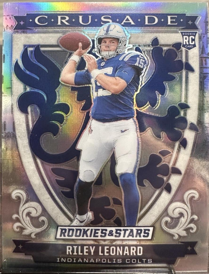 Riley Leonard #18 Prices | 2025 Panini Rookies & Stars Crusade ...