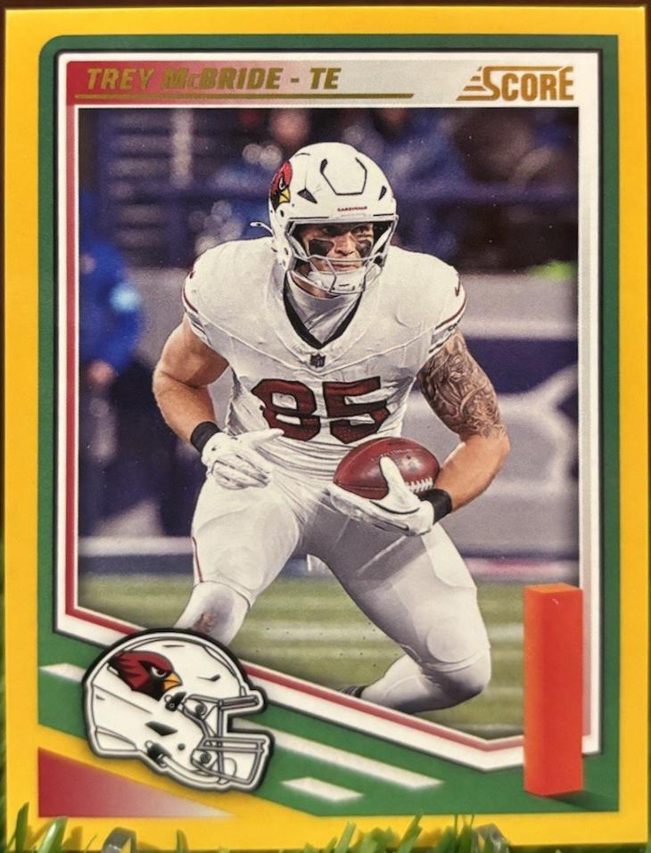 Trey McBride [Gold] #5 Prices | 2025 Panini Score | Football Cards