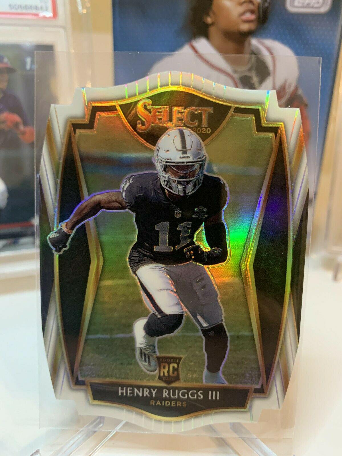 Henry Ruggs III [White Prizm Die Cut] #158 Prices | 2020 Panini Select ...
