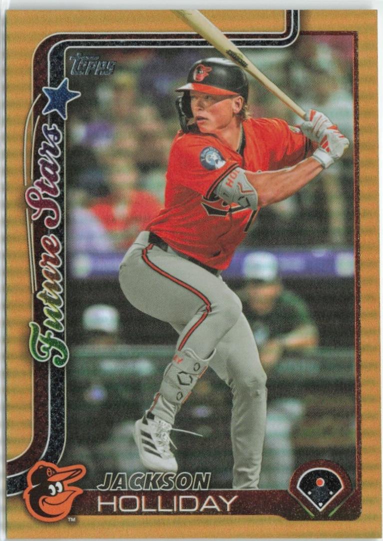 Jackson Holliday [Gold Rainbow] #220 Prices | 2025 Topps | Baseball Cards