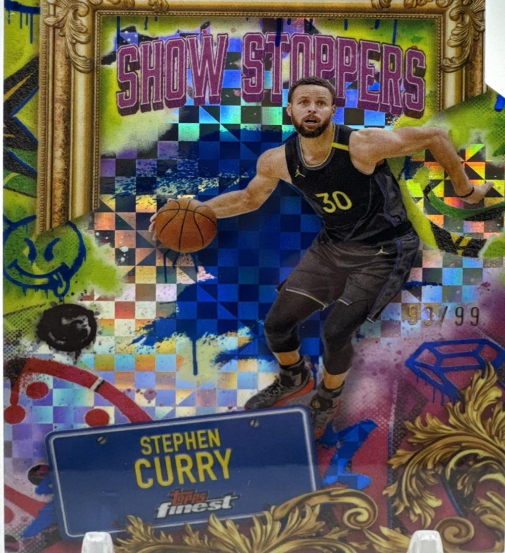Stephen Curry [Blue X-Fractor] #S-3 Prices | 2024 Topps Finest ...