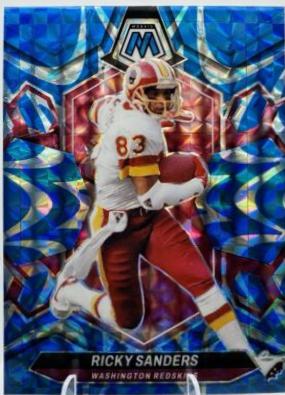 Ricky Sanders [Blue Reactive] #240 Prices | 2024 Panini Mosaic ...