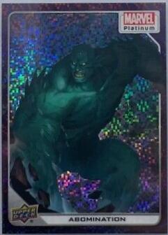 Abomination [Purple Pixels] #81 Prices | Marvel 2023 Upper Deck ...