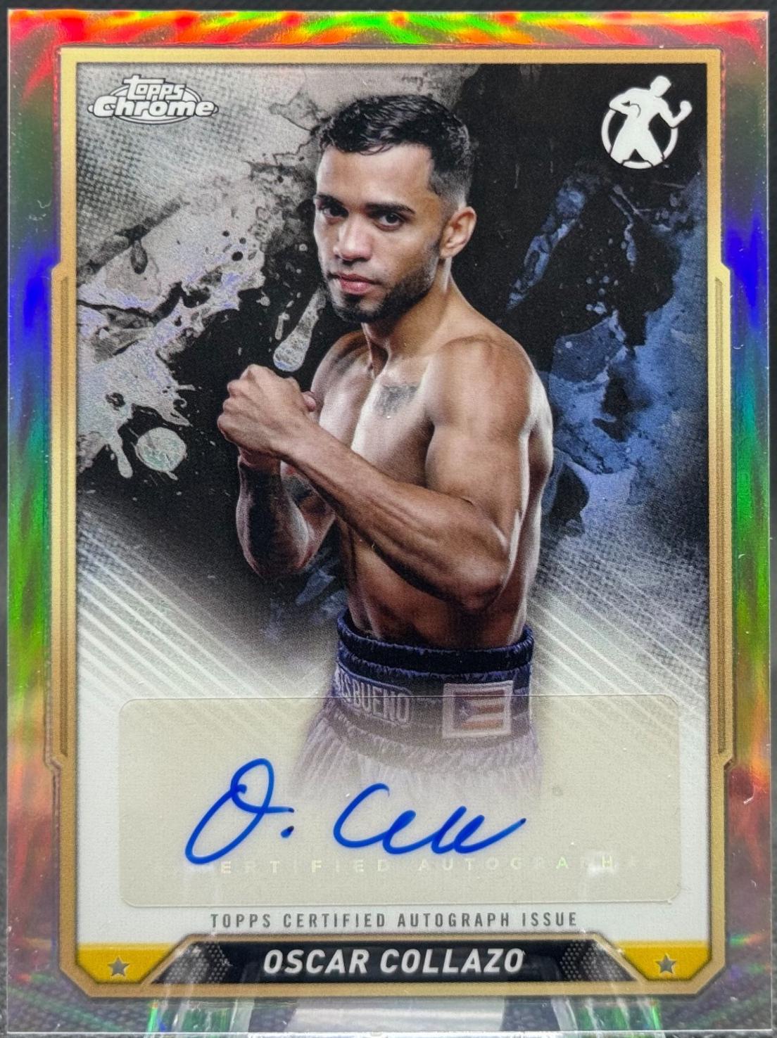 Oscar Collazo [Orange Refractor] #CBA-OCO Prices | 2024 Topps Chrome ...