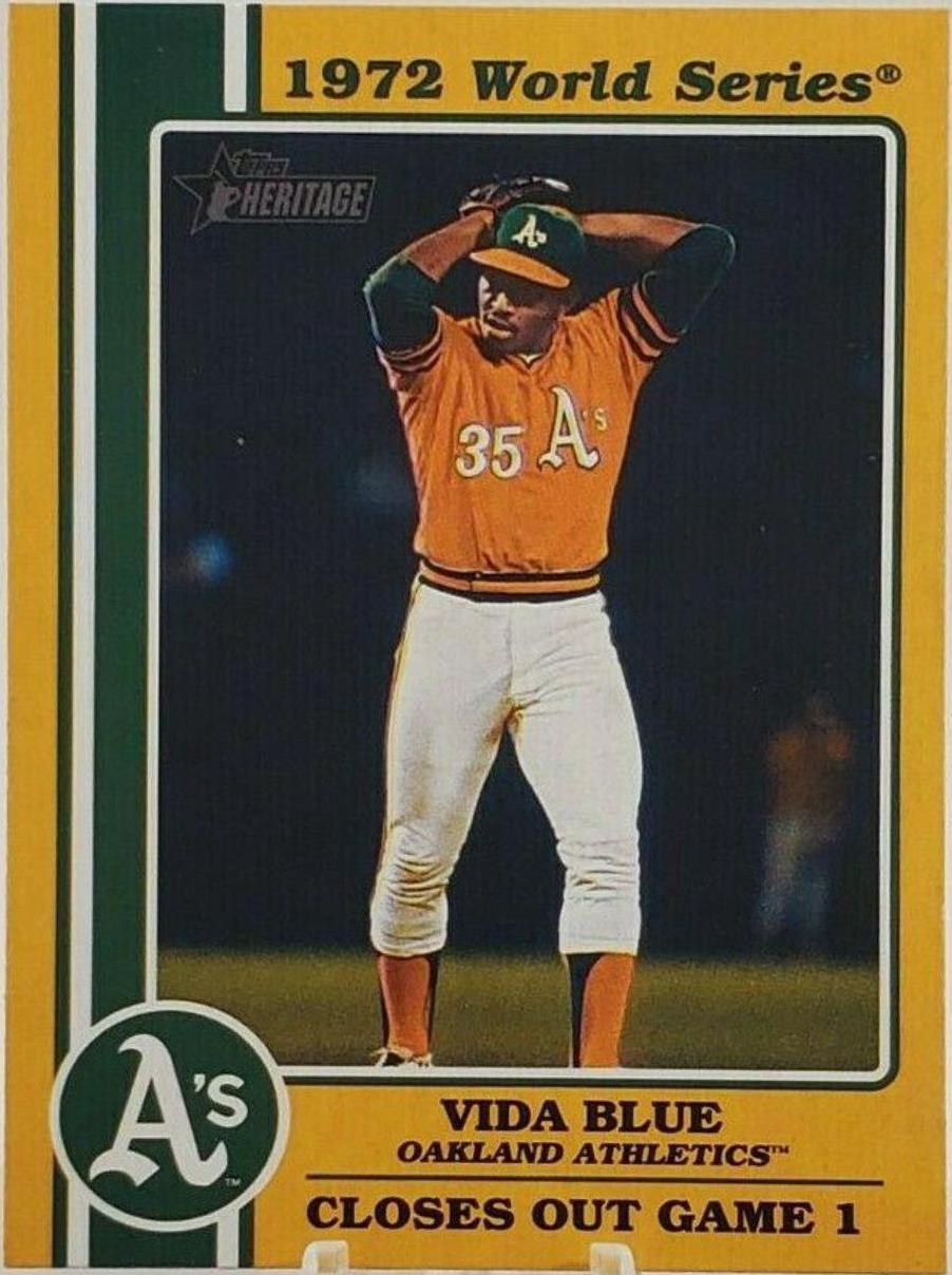 Vida Blue #72WS-2 Prices | 2021 Topps Heritage | Baseball Cards