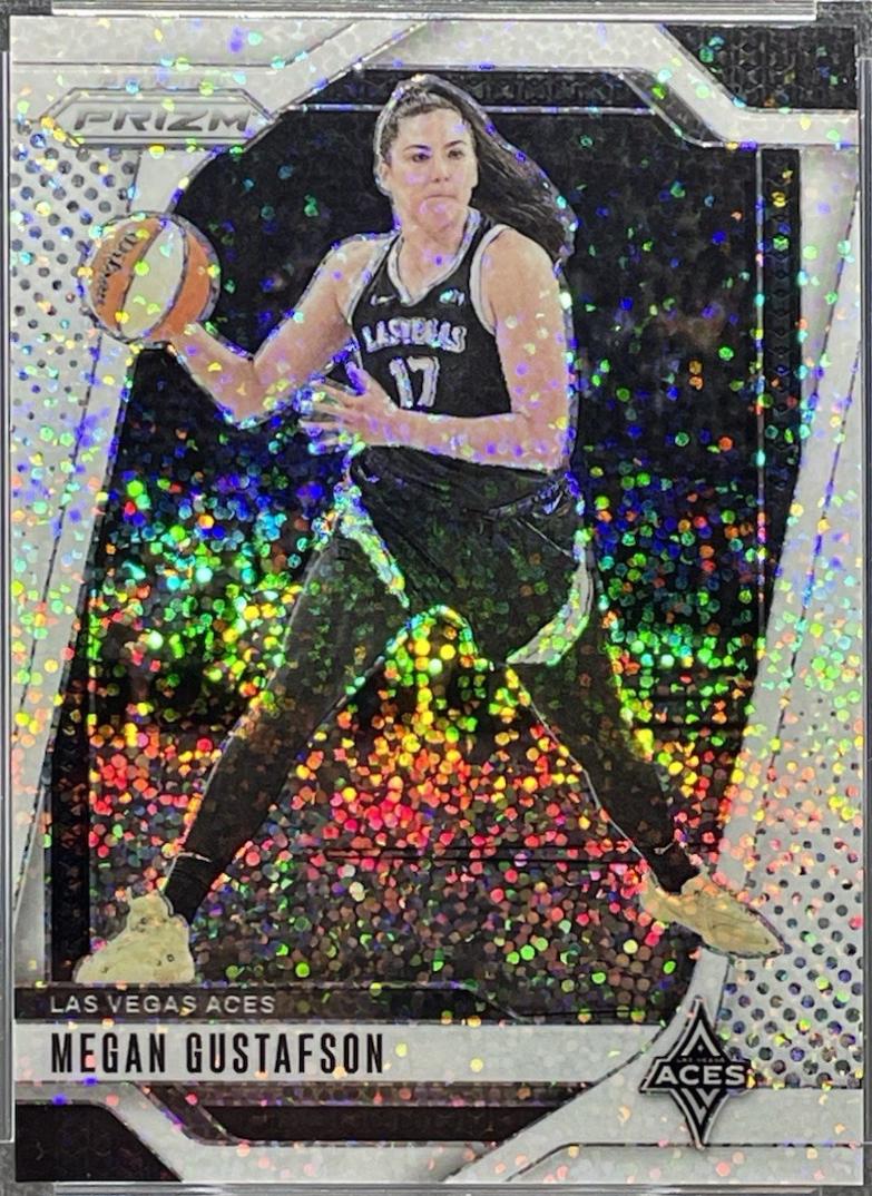 Megan Gustafson [White Sparkle] #78 Prices | 2024 Panini Prizm WNBA ...
