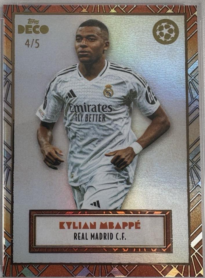 Kylian Mbappe [Orange] Prices | 2024 Topps Deco UEFA Current Stars ...