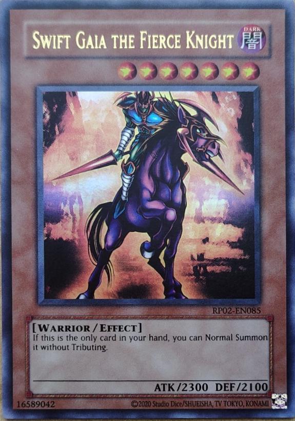 Swift Gaia the Fierce Knight RP02-EN085 Prices | YuGiOh Retro Pack 2 ...