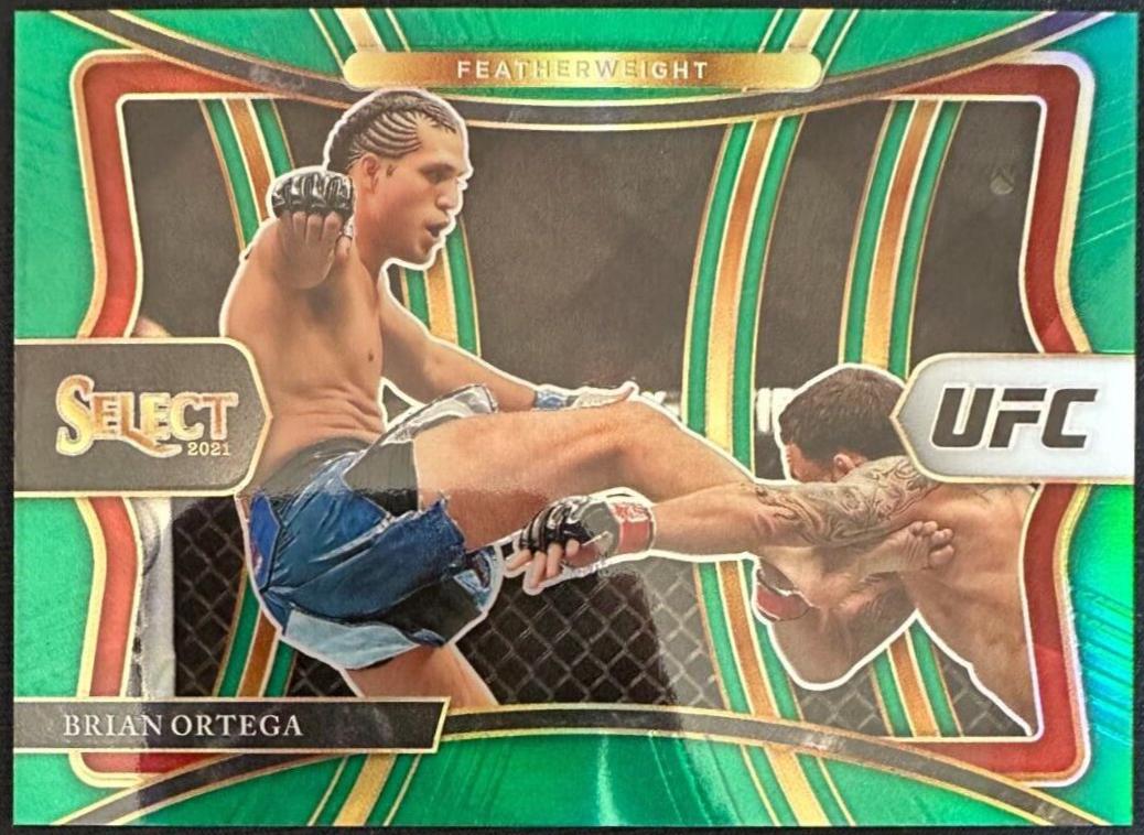 Brian Ortega [Green] #230 Prices | 2021 Panini Select UFC | UFC Cards