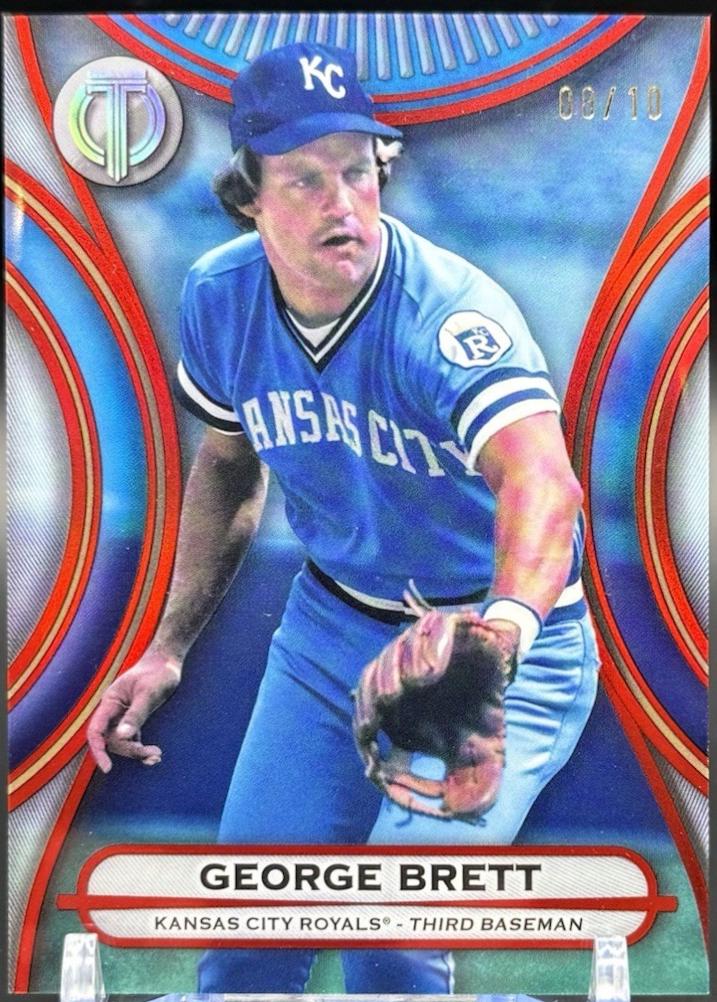 George Brett [Red] #20 Prices | 2025 Topps Tribute | Baseball Cards