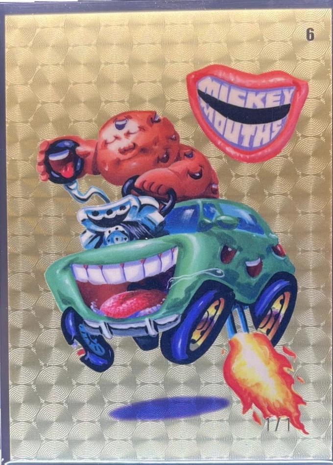 MICKEY Mouths [Superfractor] #258a Prices | 2024 Garbage Pail Kids ...