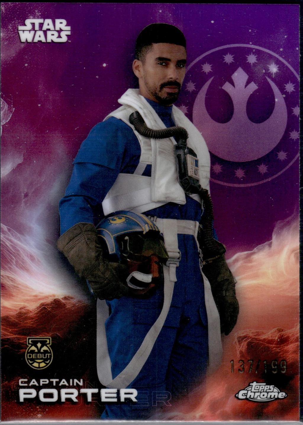 Captain Porter [Purple] #20 Prices | Star Wars 2025 Topps Chrome | Star ...