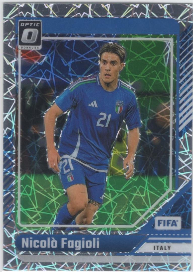 Nicolo Fagioli [Holo Optic] #22 Prices | 2024 Panini Donruss | Soccer Cards