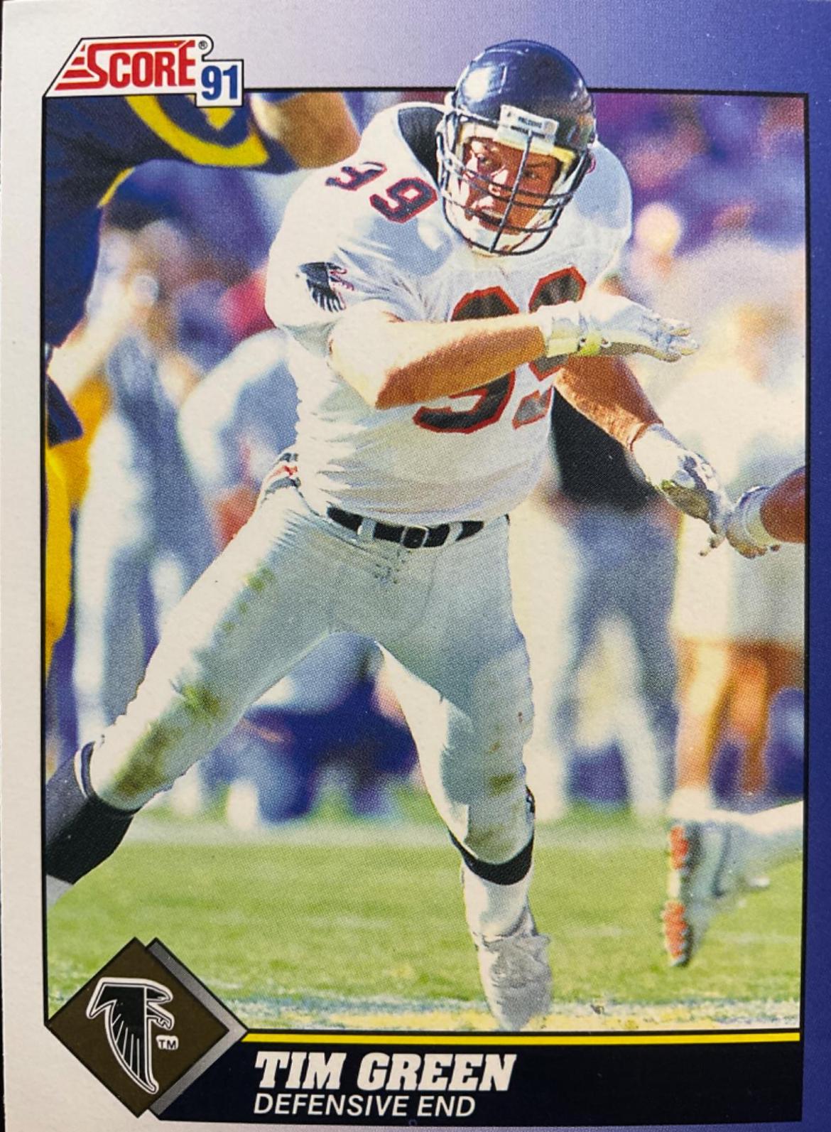 Tim Green #99 Prices | 1991 Score | Football Cards