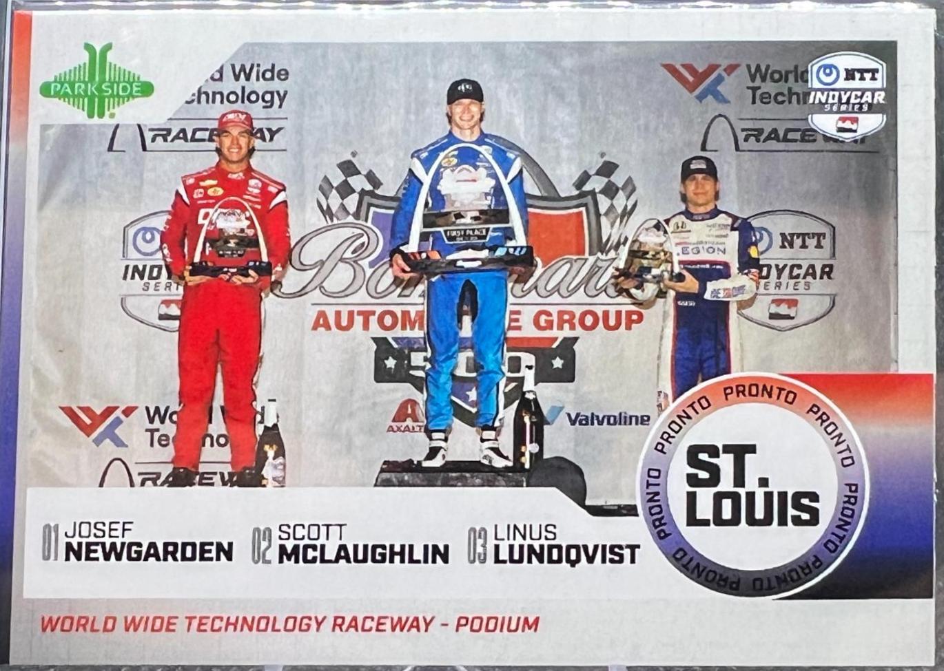 WWT Raceway - Podium #PRONTO-97 Prices | 2024 Parkside NTT IndyCar ...