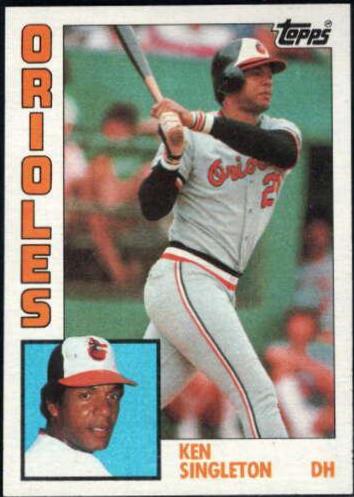 Ken Singleton #165 Prices | 1984 Topps | Baseball Cards
