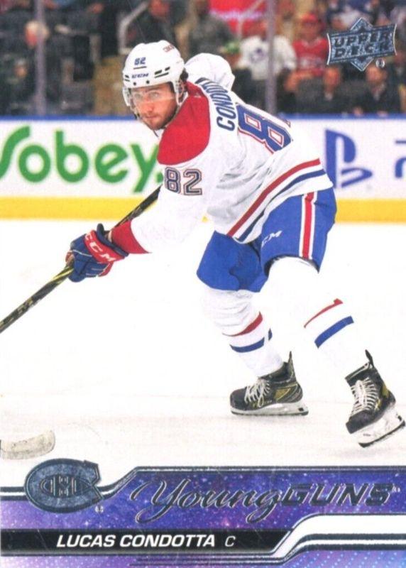 Lucas Condotta #484 Prices [Rookie] | 2023 Upper Deck | Hockey Cards