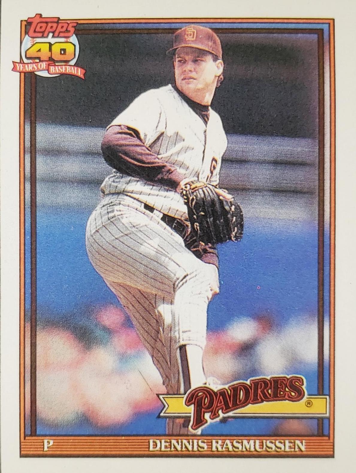 Dennis Rasmussen #774 Prices | 1991 Topps | Baseball Cards