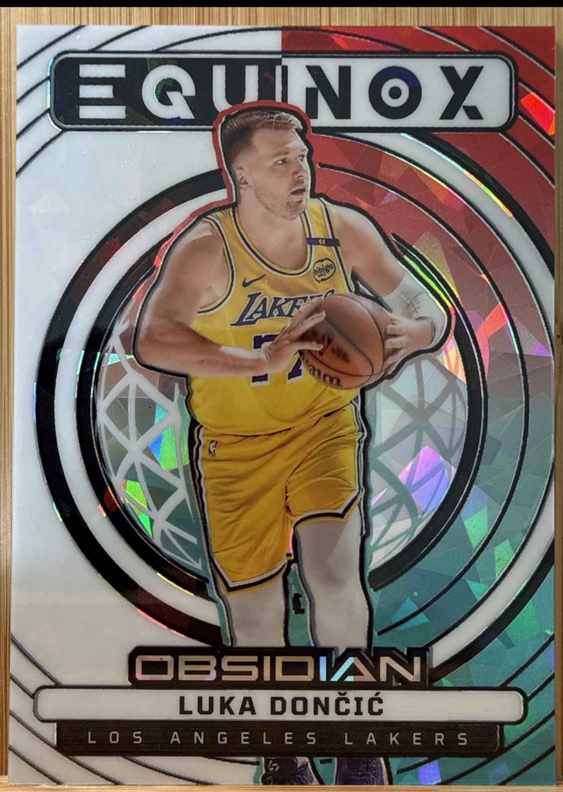 Luka Doncic [Electric Etch Fire Ice Flood] #23 Prices | 2024 Panini ...