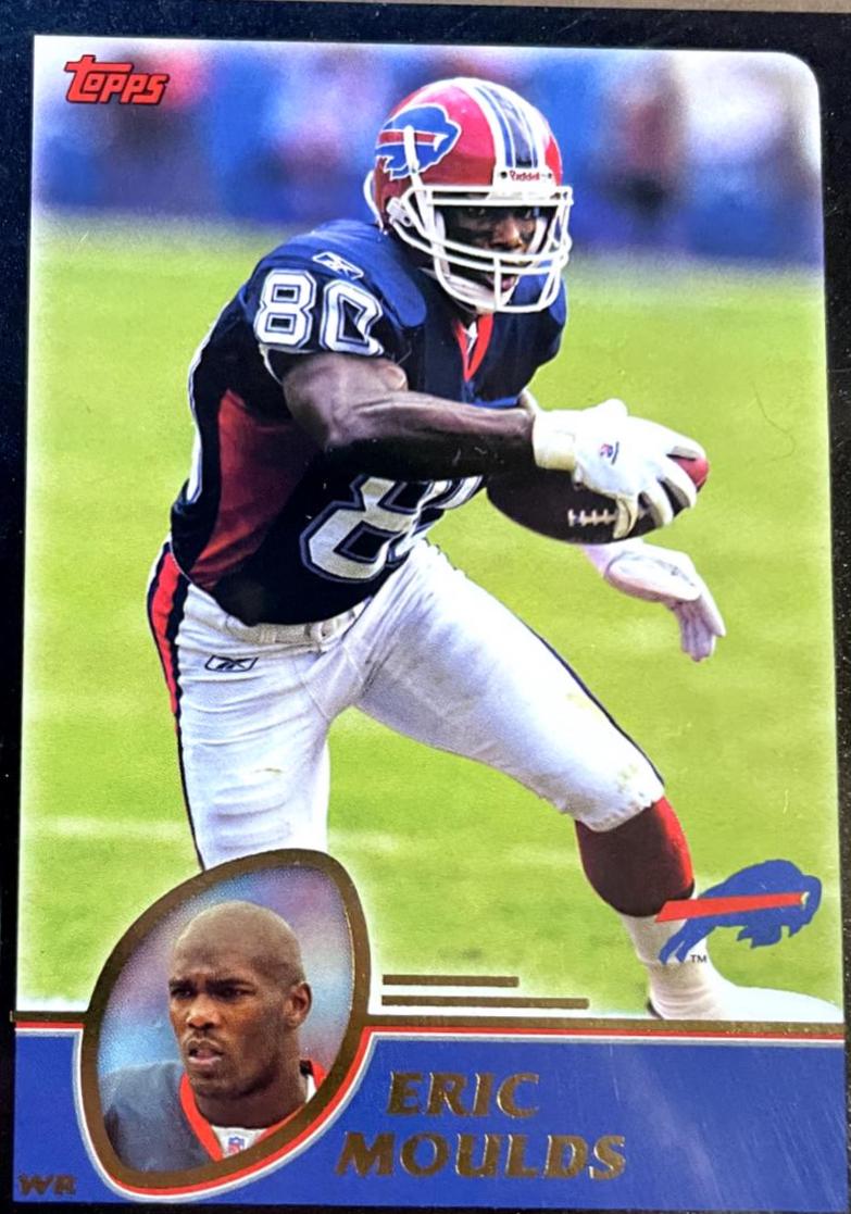 Eric Moulds [Black] #208 Prices | 2003 Topps | Football Cards