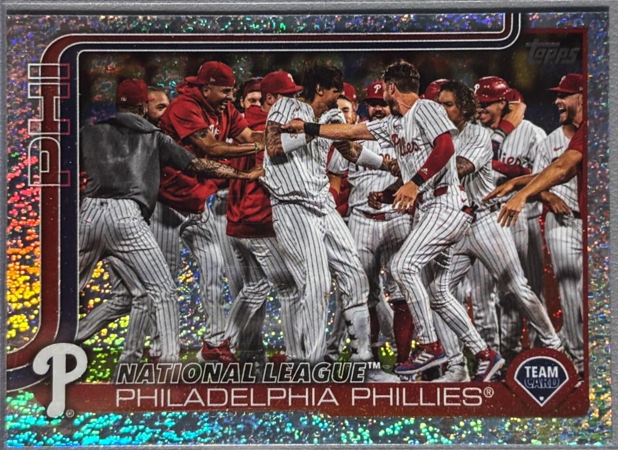Philadelphia Phillies [Confetti] #159 Prices | 2025 Topps | Baseball Cards