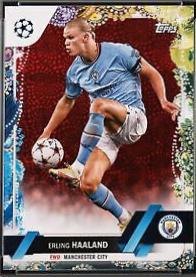 Erling Haaland [Red] #99 Prices | 2022 Topps UEFA Club Competitions ...