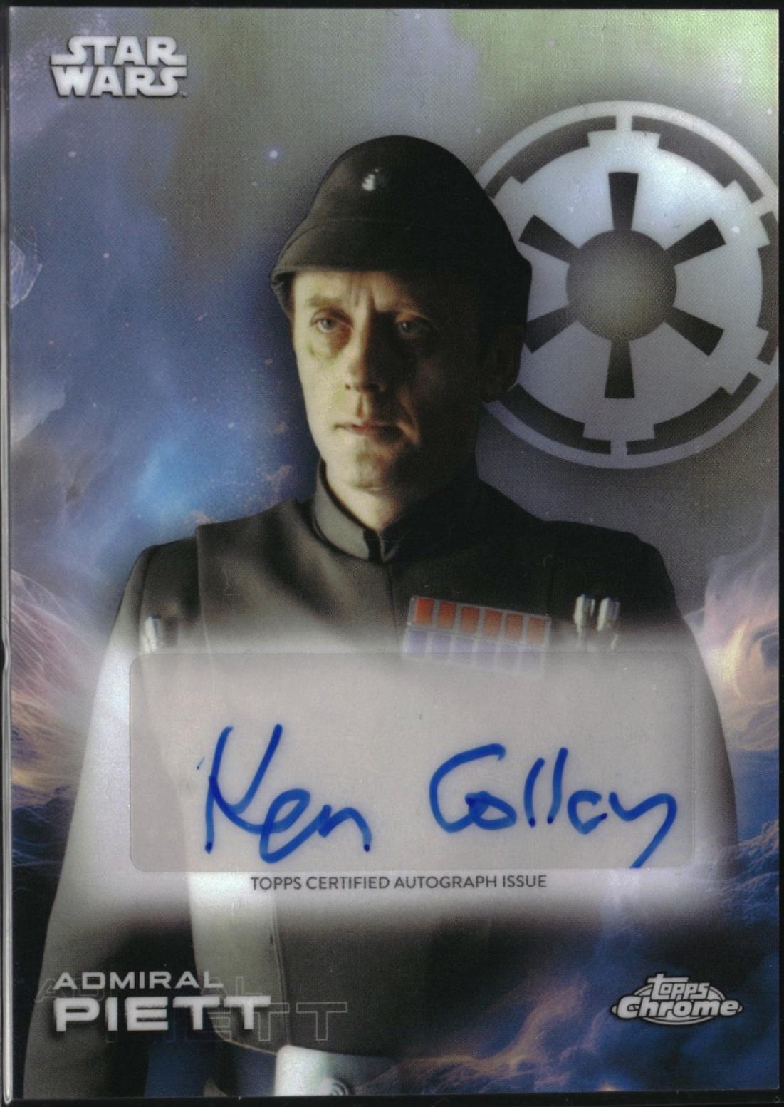 Kenneth Colley [Gold] #A-KC Prices | Star Wars 2025 Topps Chrome ...