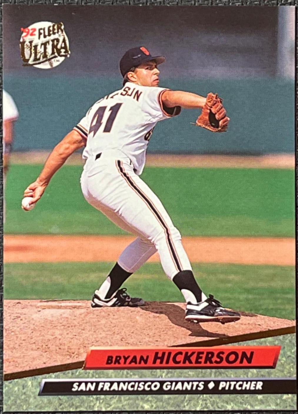 bryan hickerson #589 Prices | 1992 Ultra | Baseball Cards