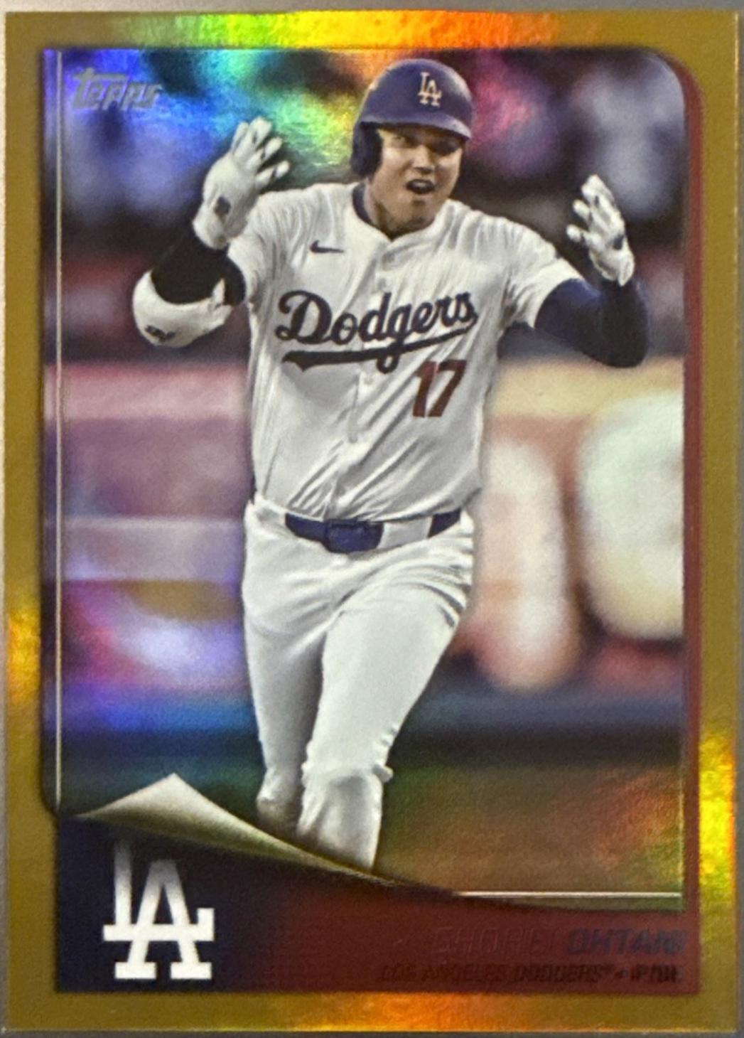 Shohei Ohtani [Gold Foil Flagship Real One Autograph] #1 Prices | 2025 ...