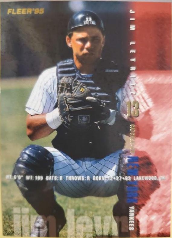 Jim Leyritz #75 Prices | 1995 Fleer | Baseball Cards