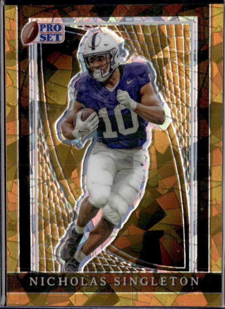 Nicholas Singleton [Gold Crystal] #106 Prices | 2024 Pro Set Metal ...