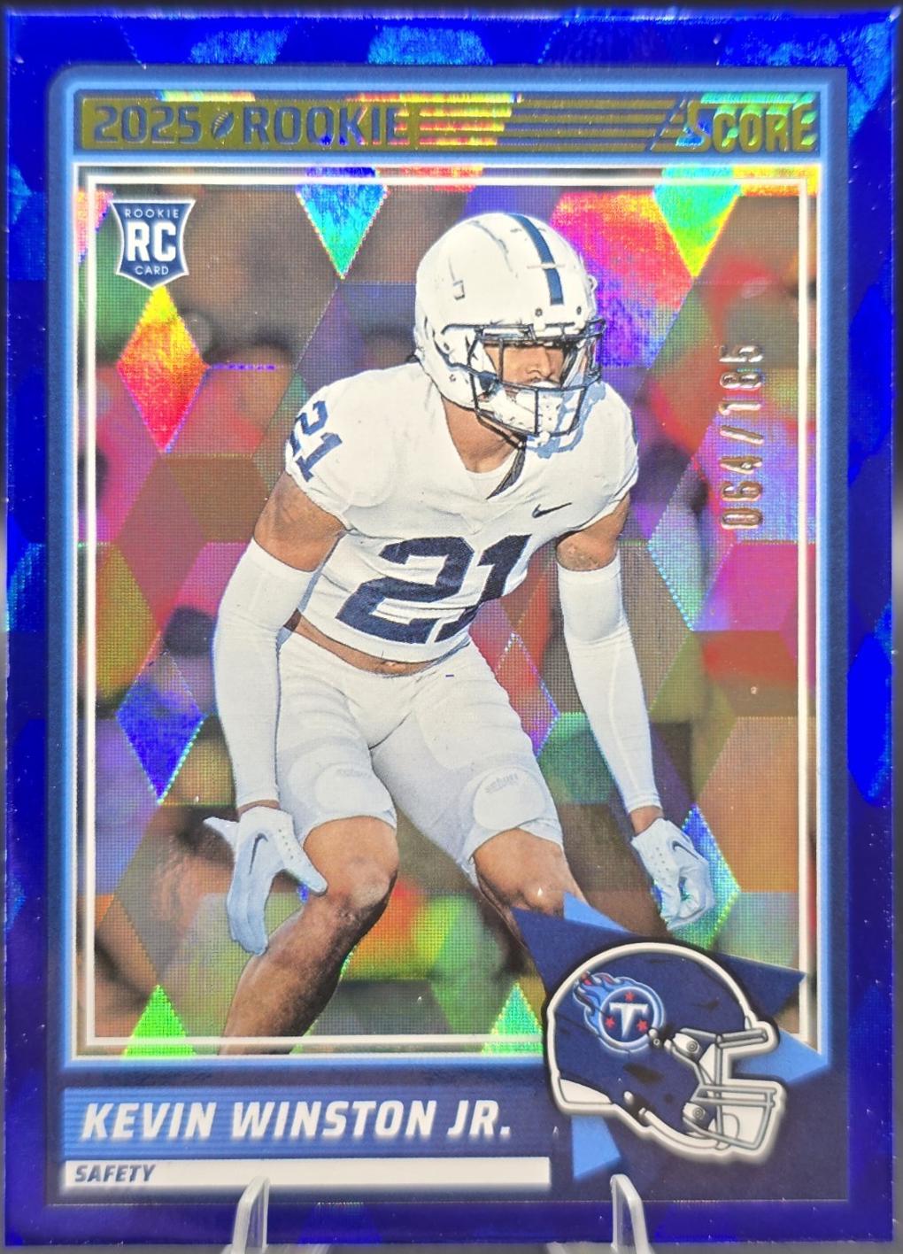 Kevin Winston Jr. [Cubic] #97 Prices | 2025 Panini Score Rookie ...