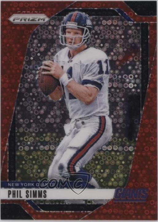 Phil Simms [Red] #218 Prices | 2024 Panini Prizm No Huddle | Football Cards