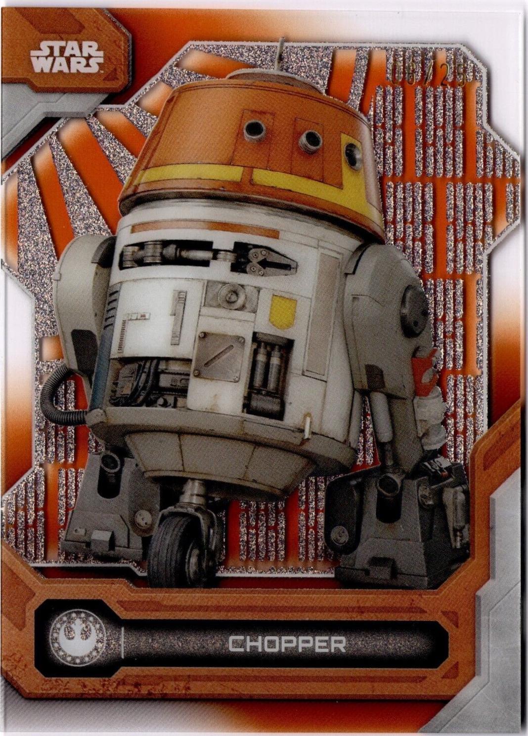 Chopper Ahsoka [Death Star Interior Orange] #23 Prices | Star Wars 2024 ...