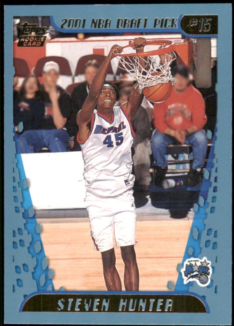 Steven Hunter #235 Prices | 2001 Topps | Basketball Cards