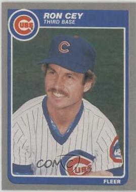 Ron Cey #52 Prices | 1985 Fleer | Baseball Cards
