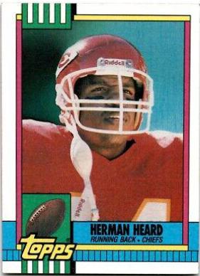 Herman Heard #260 Prices | 1990 Topps | Football Cards