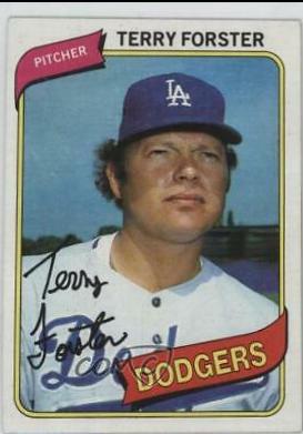Terry Forster #605 Prices | 1980 Topps | Baseball Cards