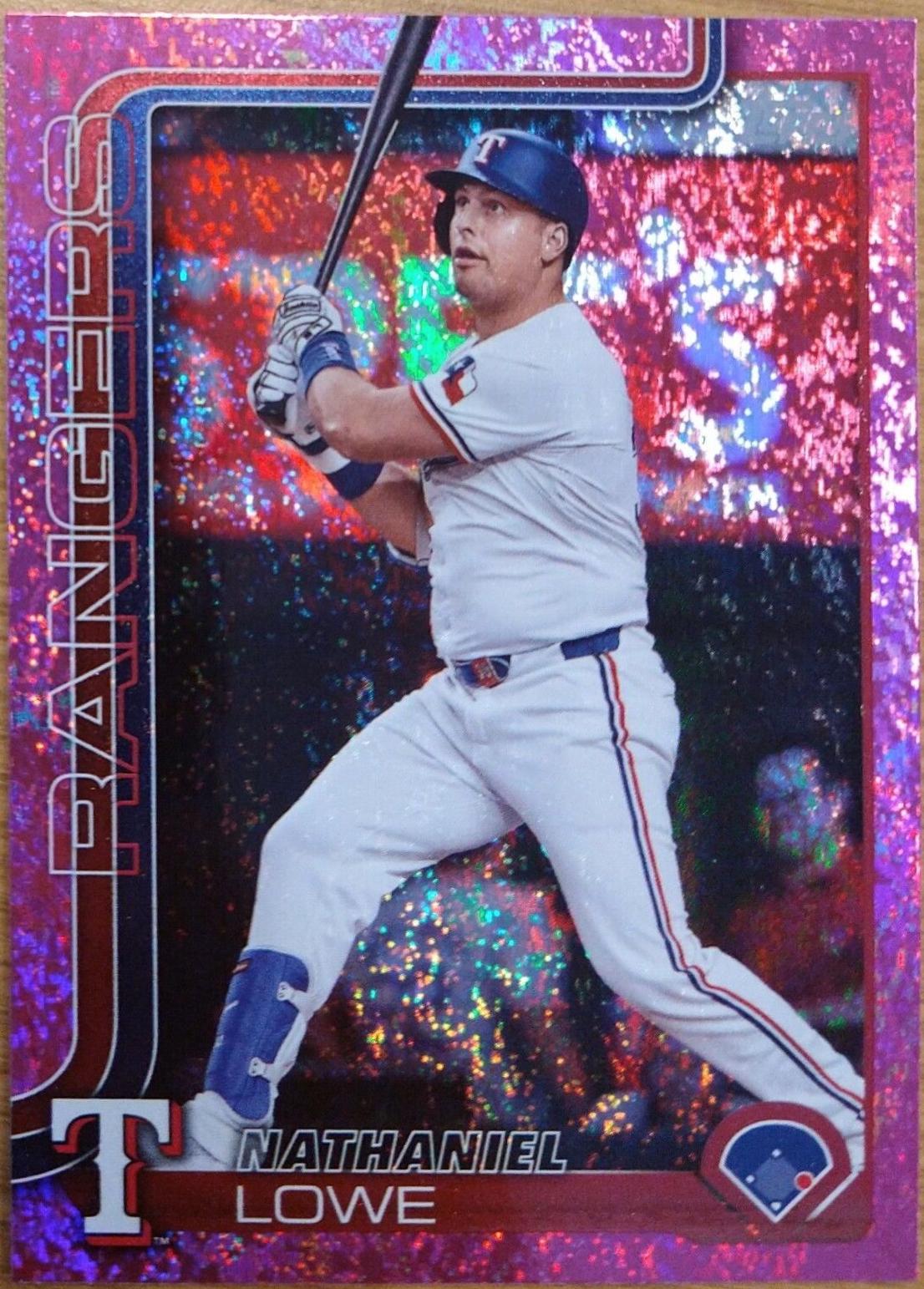 Nathaniel Lowe [Pink Foil] #259 Prices | 2025 Topps | Baseball Cards