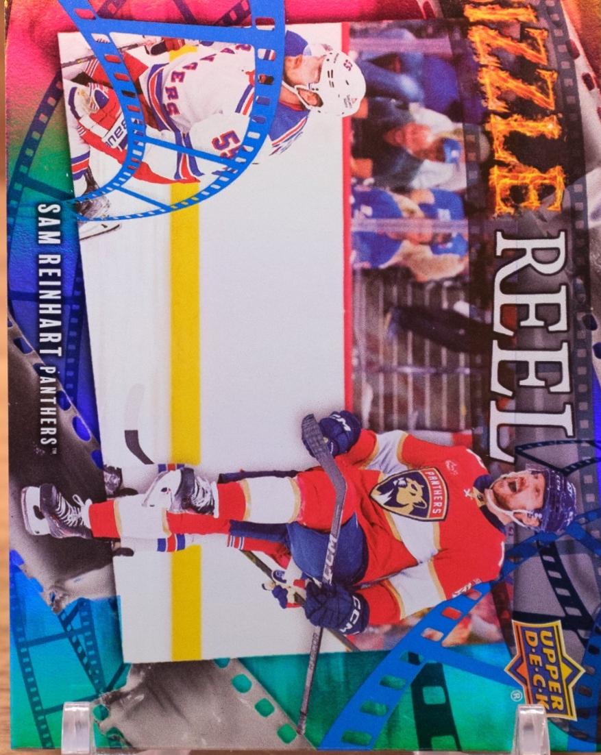 Sam Reinhart #SR-28 Prices | 2025 Upper Deck Sizzle Reel | Hockey Cards