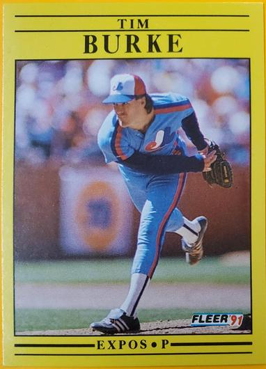 Tim Burke | Ungraded | 1991 Fleer